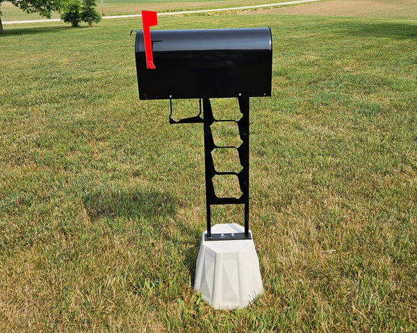 Concrete Base Large Freestanding Mailbox – R&R Manufacturing